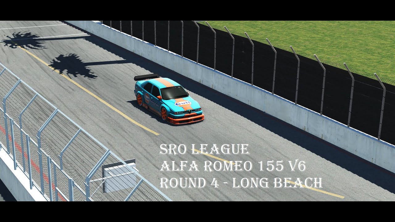 SRO League Round 4 Long Beach Alfa Romeo 155 - YouTube