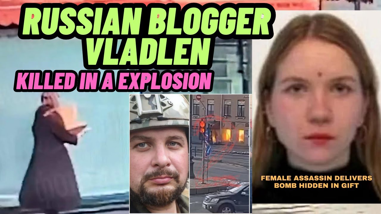 How Pro Russia War Blogger Vladlen Tatarsky Assassinated By Bomb ...