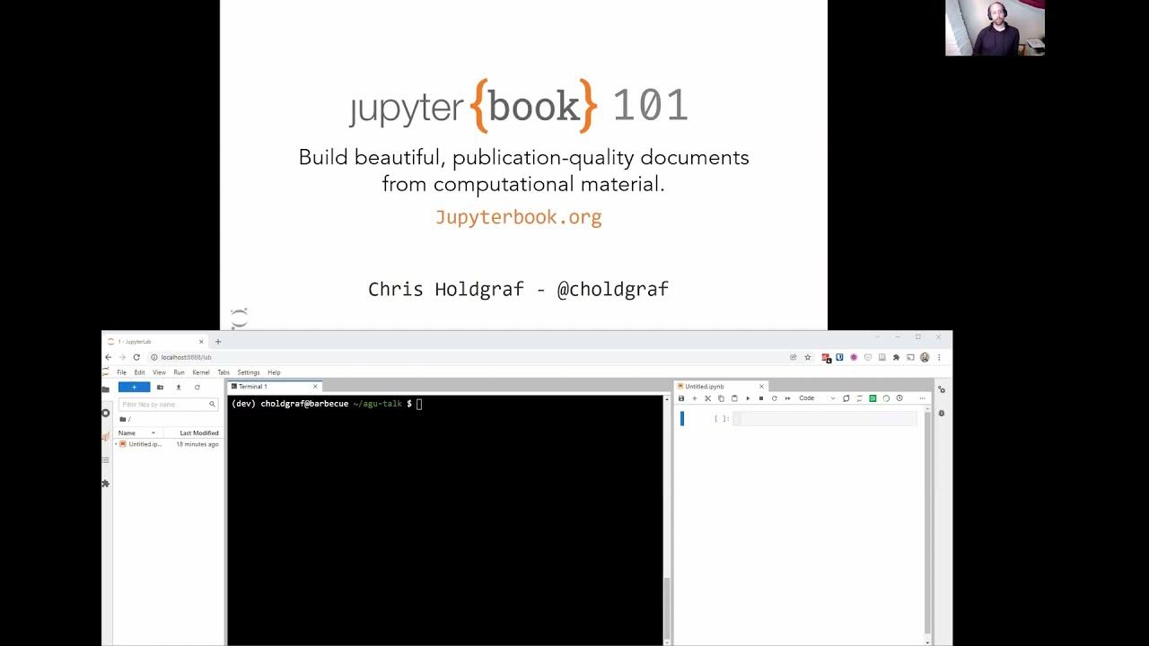 Jupyter Book 101: Beautiful, publication-quality documents from computational material - YouTube