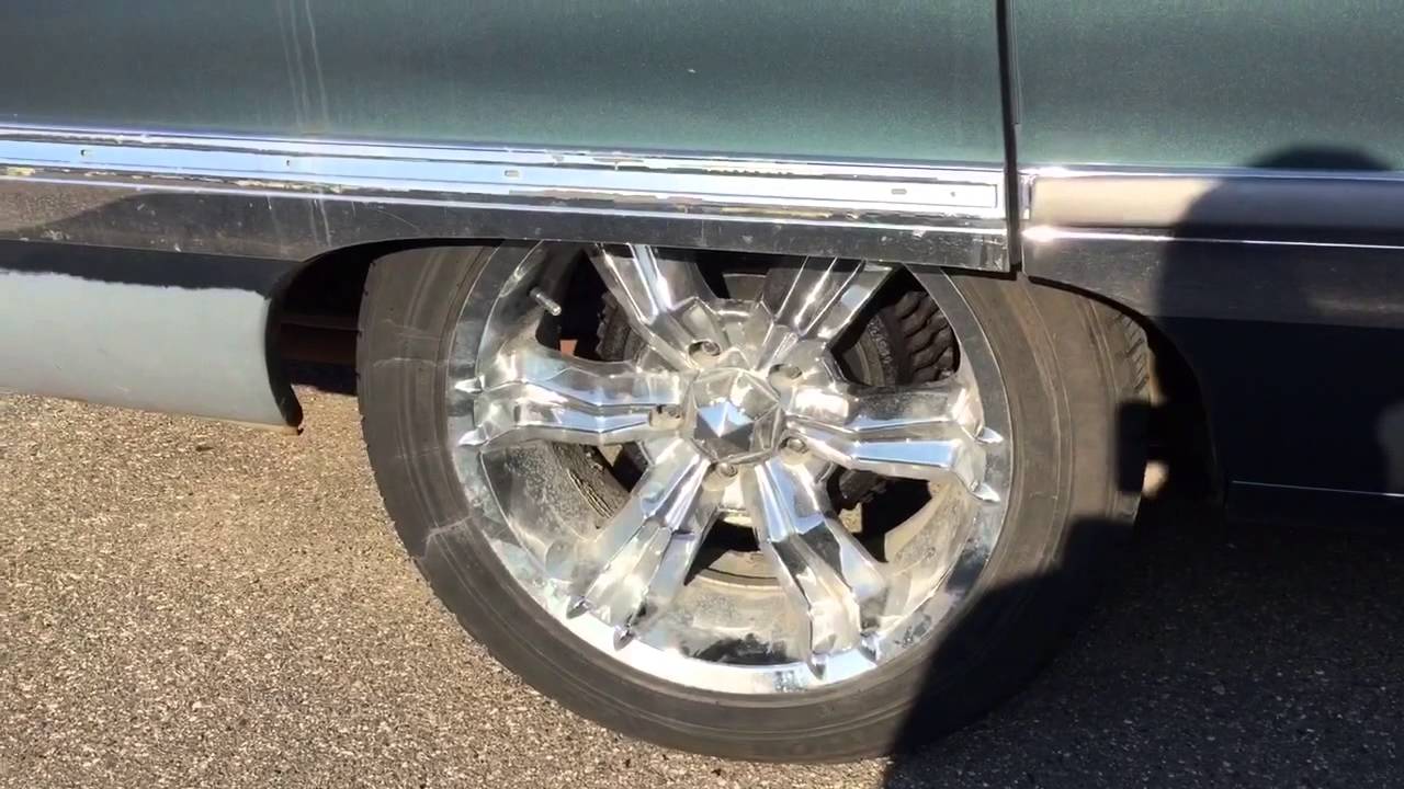 Aftermarket Rims on Buick Roadmaster 18" Wheels - YouTube