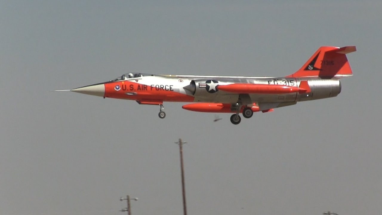 RC F-104 Starfighter - Best In The West 2016 - YouTube