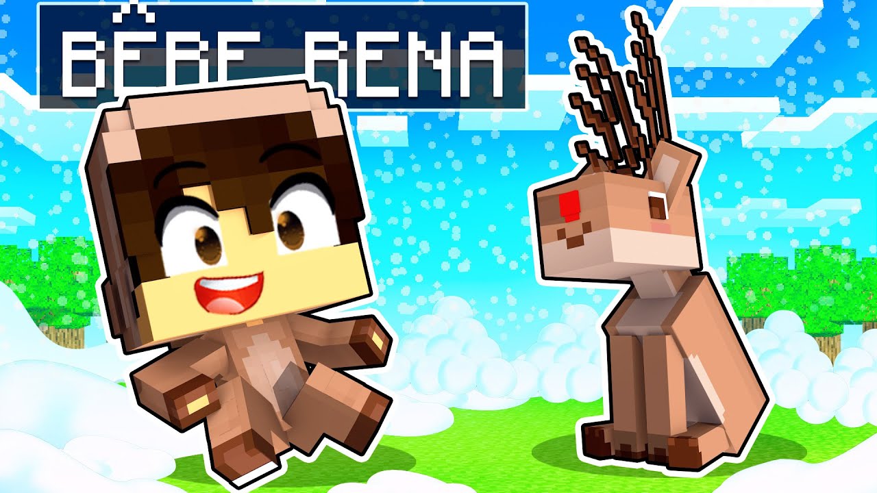 GUIHH nasceu como BEBÊ RENA no MINECRAFT Guihh - YouTube