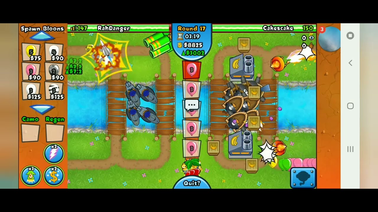 Balloon TD battle Ceramic Crucible - YouTube