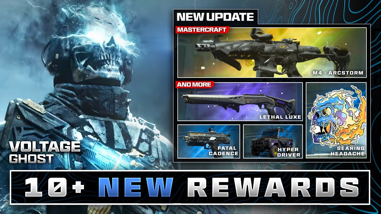 Unlock 10+ ‘GHOST’ Operator Rewards & Mastercraft (High Voltage LTM ...