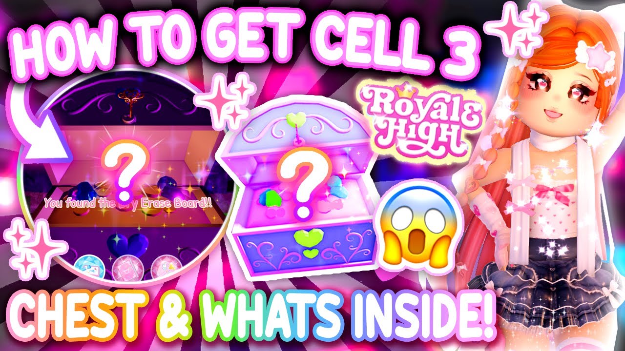 How To Get CELL 3 Dungeon CHEST? And What's INSIDE IT! 👑Royale High ...