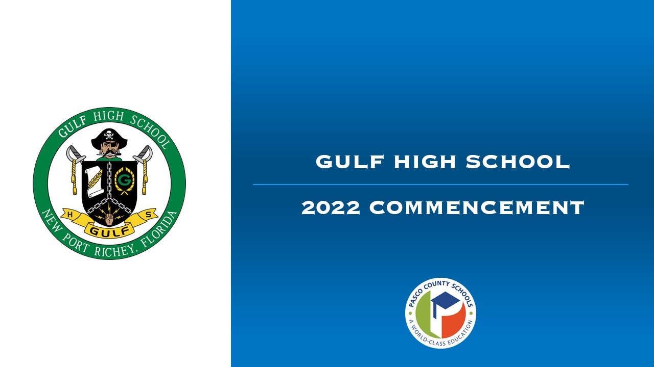 2022 Gulf High School Commencement - YouTube