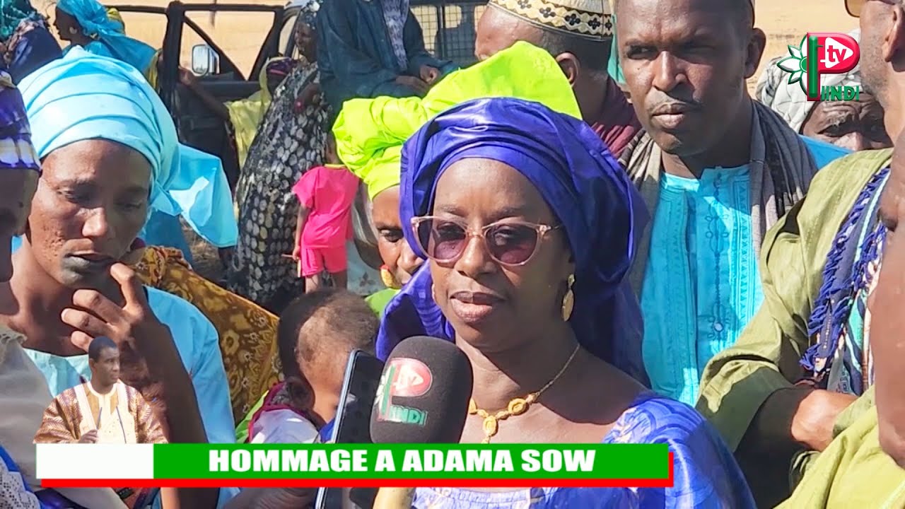 HOMMAGE Á ADAMA SOW - YouTube
