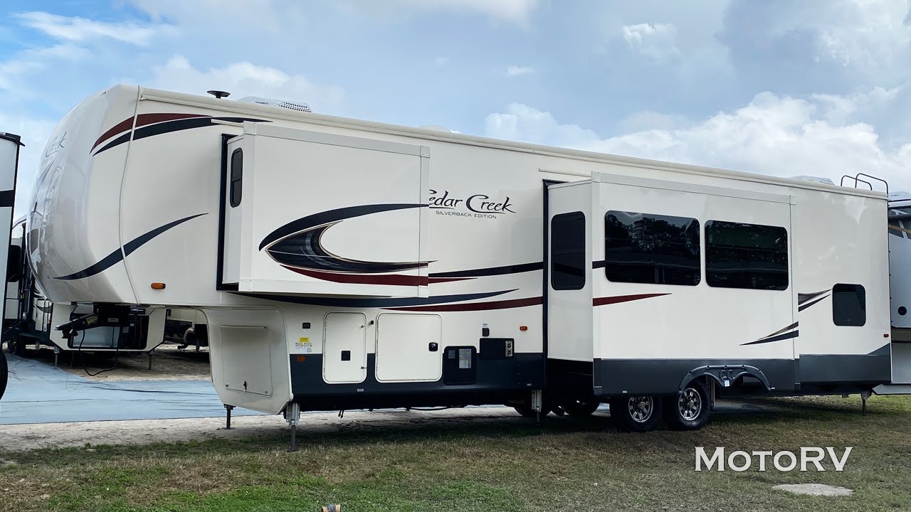 2021 Cedar Creek Silverback 35LFT Fifth Wheel Camper by Forest River ...