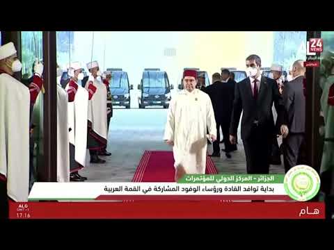 La poignée de main entre Nasser Bourita et Abdelmadjid Tebboune