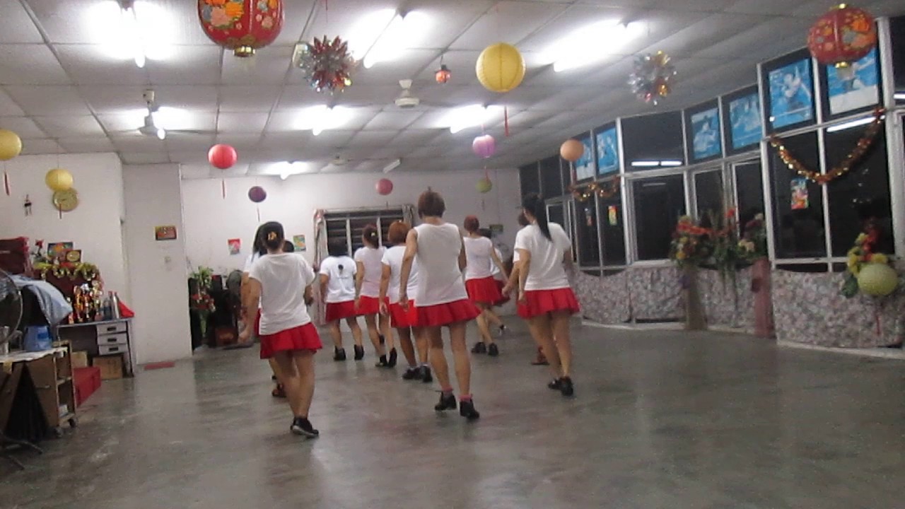 A Beautiful Sunday Line Dance (by Tina Chen Sue Huei ) - YouTube
