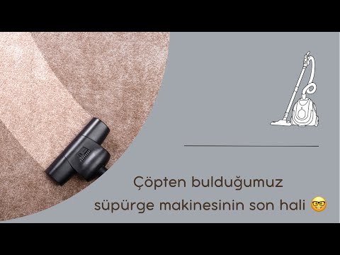 Çöpten Bulduğumuz Süpürge Makinesinin Son Hali 🤓 | Çalıştımı Sizce? 🤔
