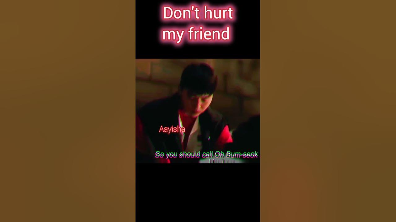 Don't hurt my friend| Weak hero class 1 #kdramaedit #parkjihoon # ...