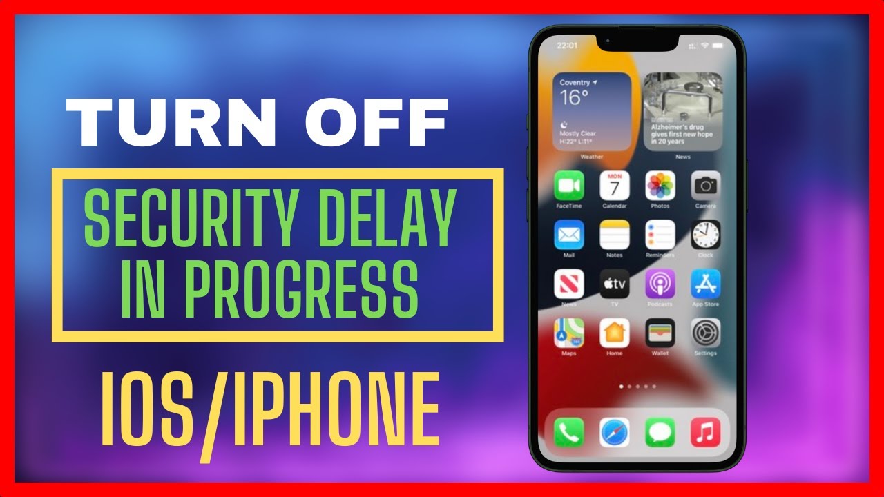 How to Turn Off Security Delay in Progress in iPhone 17.3 - YouTube
