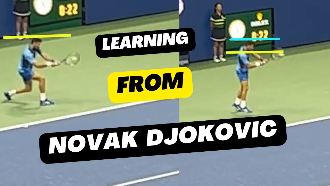 Dynamic Tennis Stances: Learning from Novak Djokovic - YouTube