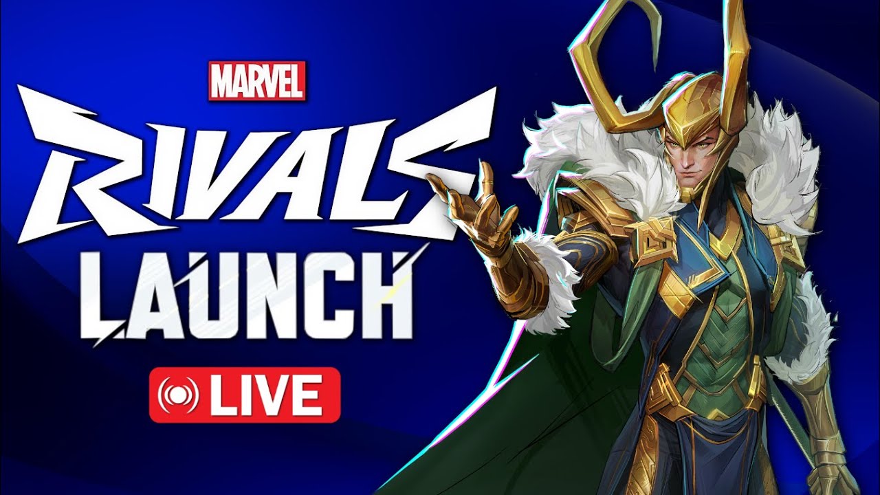 🔴MARVEL RIVALS LAUNCH PARTY LIVE ~ First Impressions & Gameplay All ...