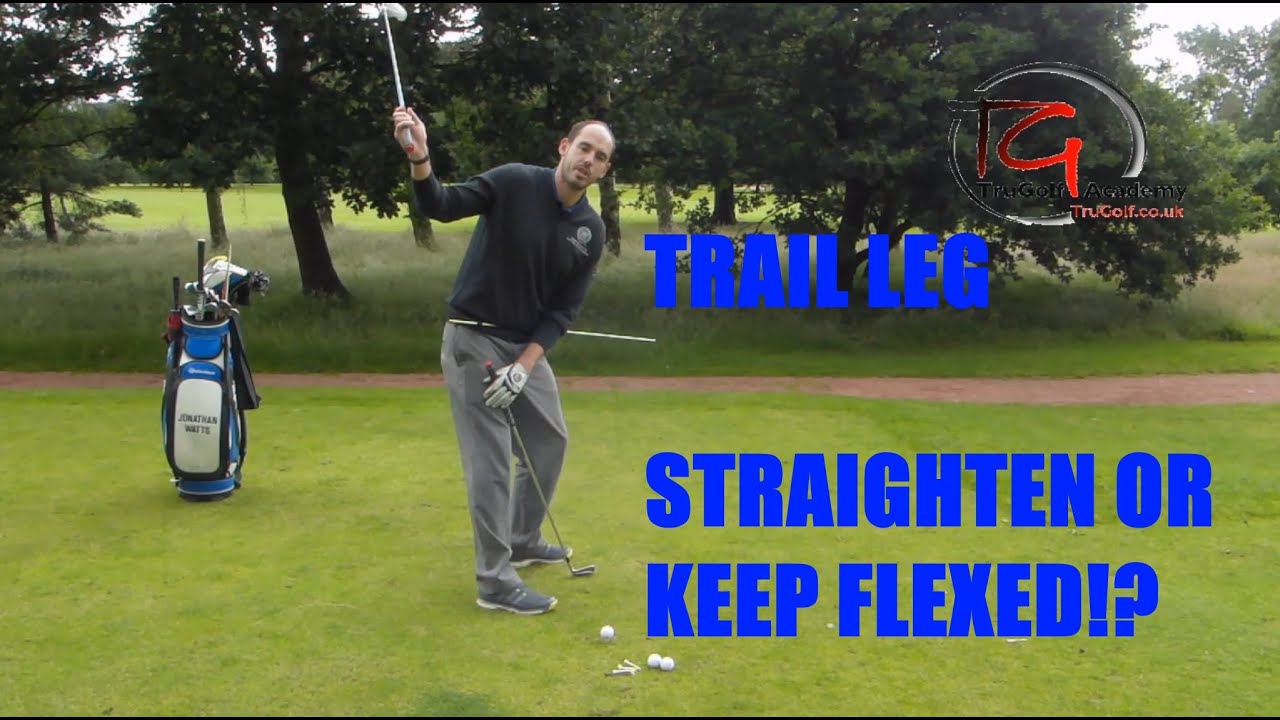 TRAIL LEG - STRAIGHTEN OR FLEXED - YouTube
