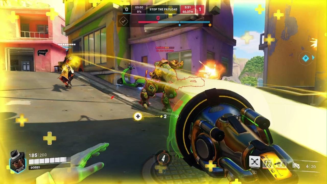 Overwatch 2 how to boop with lucio - YouTube