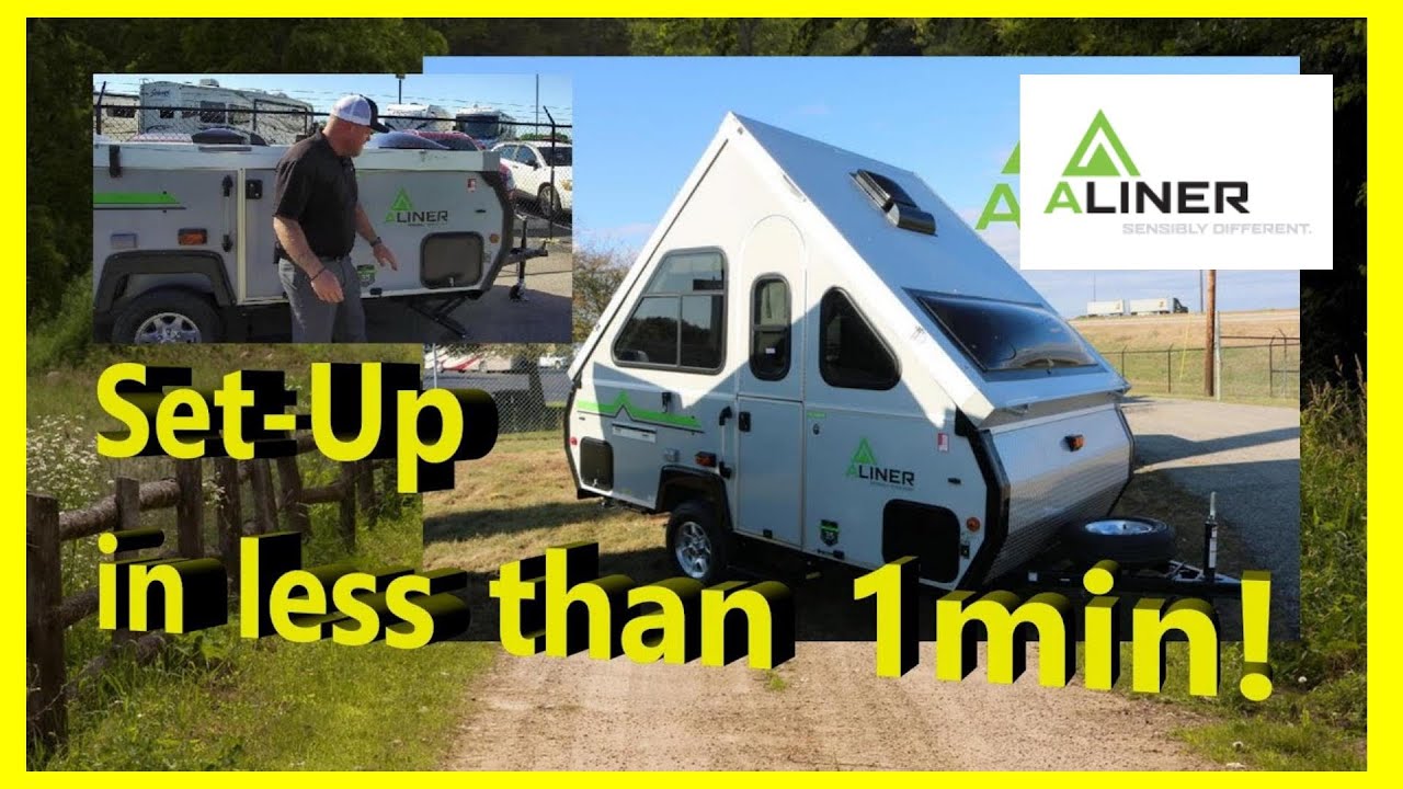 NEW 2020 Aliner Classic with Sofa | Mount Comfort RV - YouTube