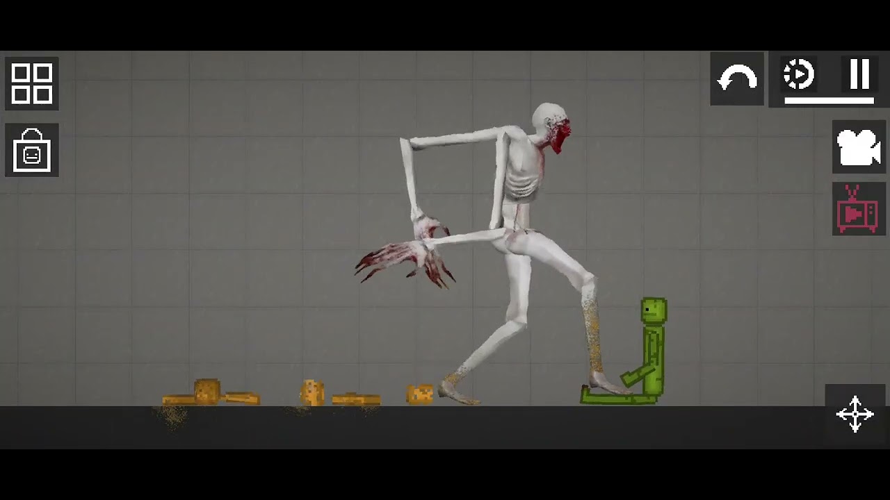 Scp 096 old model melonplayground mod - YouTube