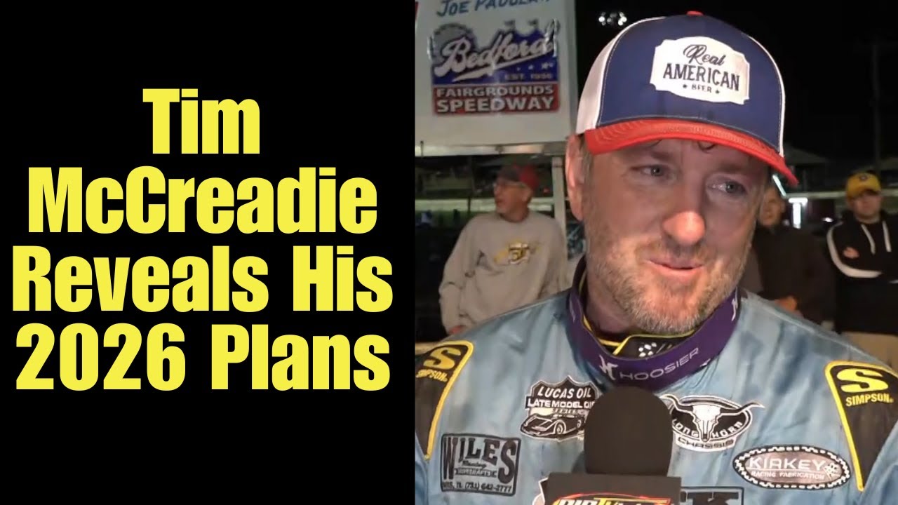 Tim McCreadie Shares His 2026 Plans - YouTube