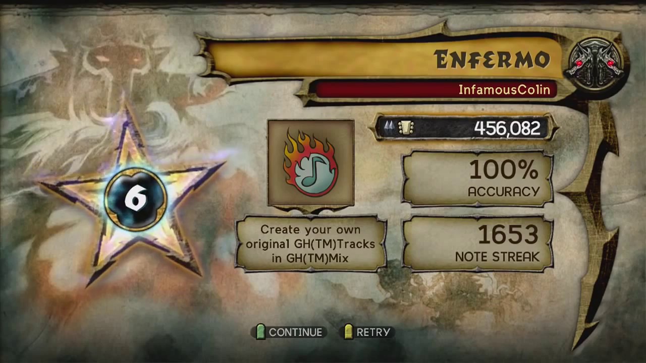 Enfermo - Guitar Hero 6 GhTunes Custom 100% FC! - YouTube