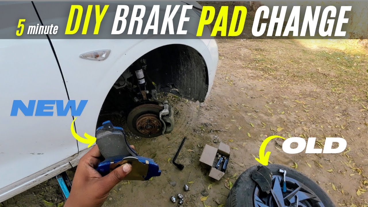 How to install Break Pads in a car at Home | DIY Break Pads Change in ...