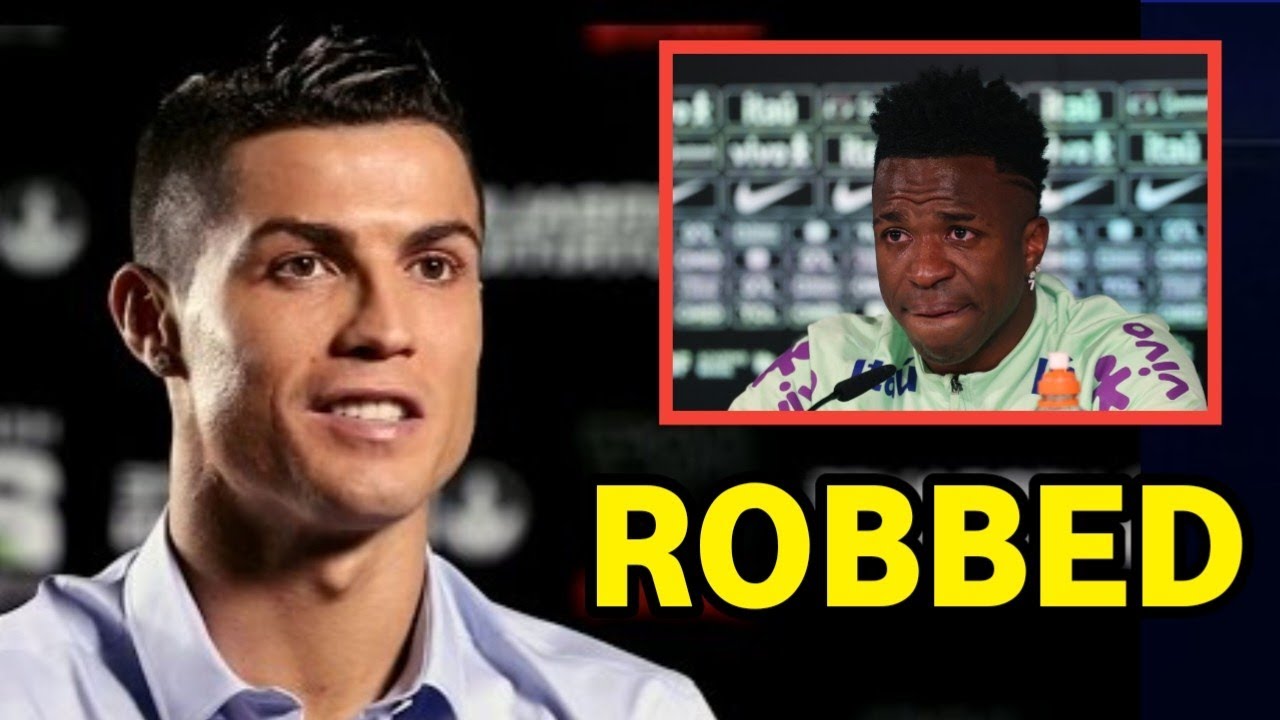 ROBBED🔴! Cristiano Ronaldo talks about the injustice on the ballon d'or ...