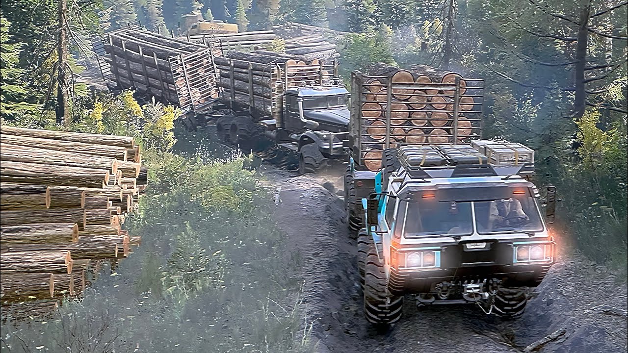 Snowrunner - Season 10 - Sawmill Bridge - YouTube