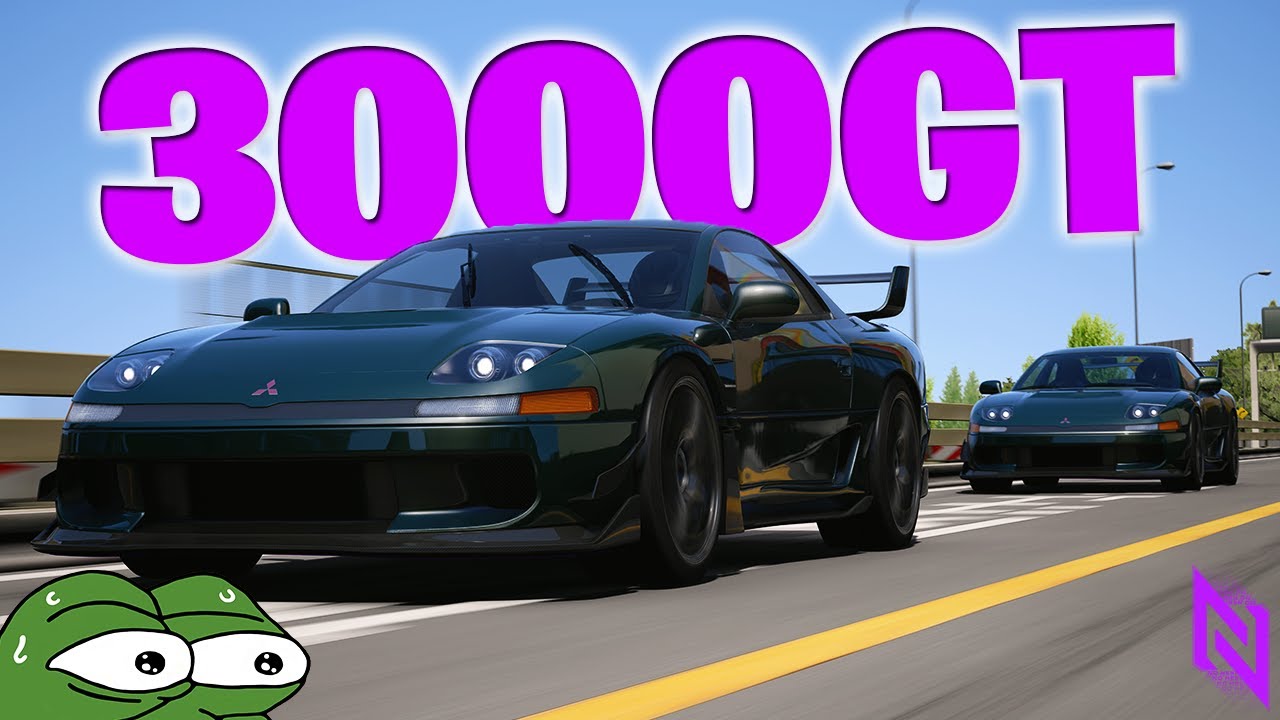 No Hesi's NEW Mitsubishi 3000GT is SO Fun! - YouTube