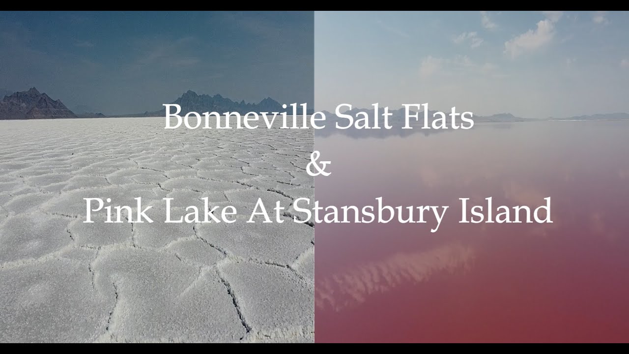 Salt Flats & Pink Lake | Utah, USA | 4K Drone Footage - YouTube