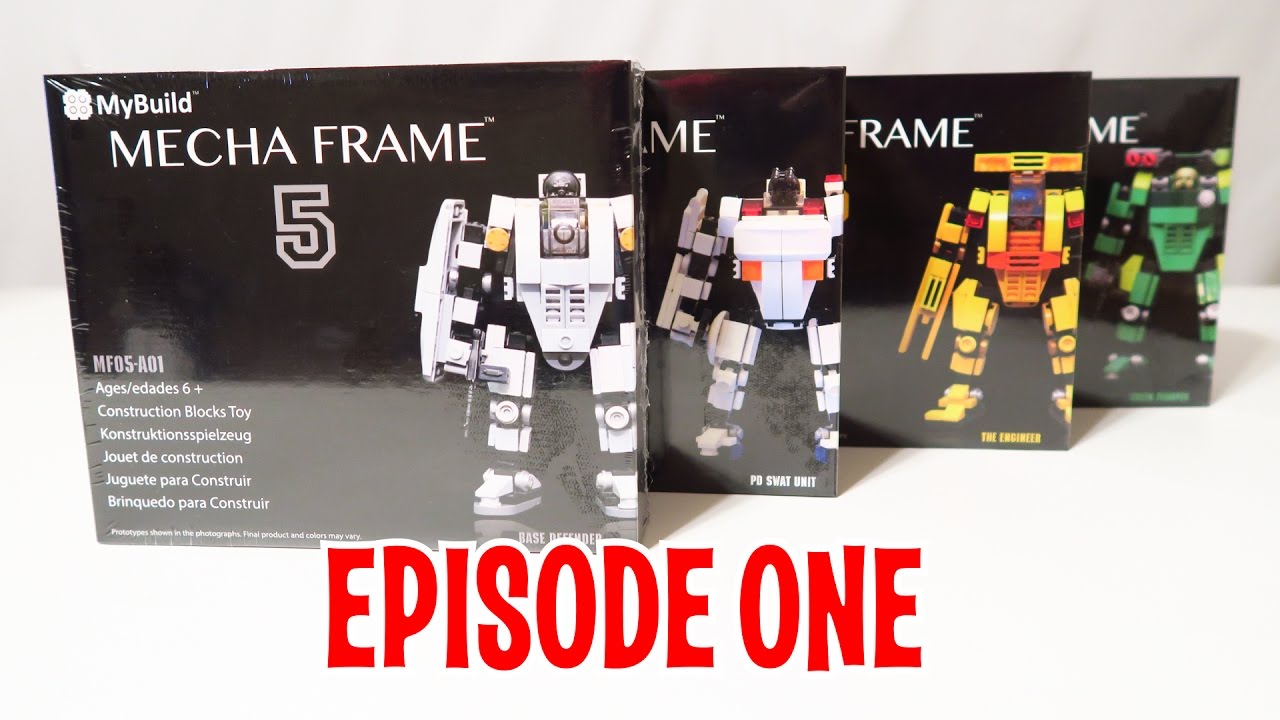 Mecha Frame 5 - Robot Block Series - Episode 1 (Frame Kit) - YouTube