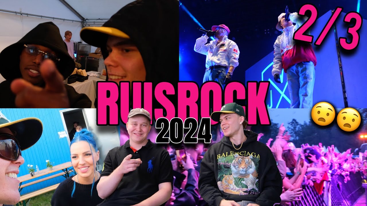OSMONAUTIN KANSSA RUISROCKISSA | Ruisrock Vlog 2024 - YouTube