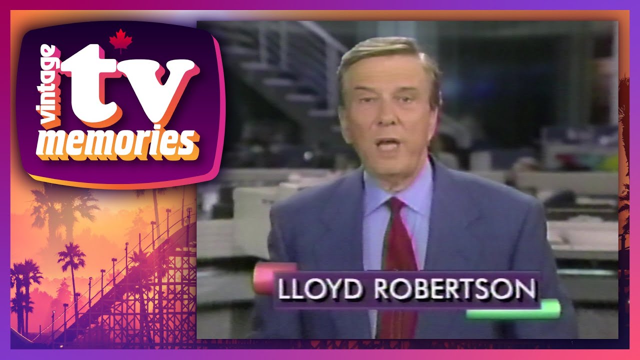 August 1993 - CFCF12 - CTV National News with Lloyd Robertson - Intro ...