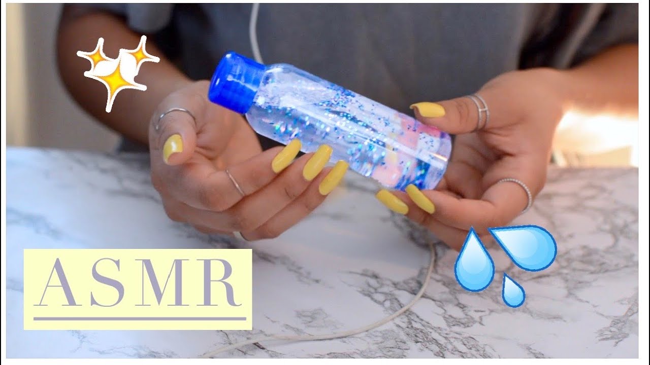 *ASMR* WATER SOUNDS & TAPPING (NO TALKING) - YouTube