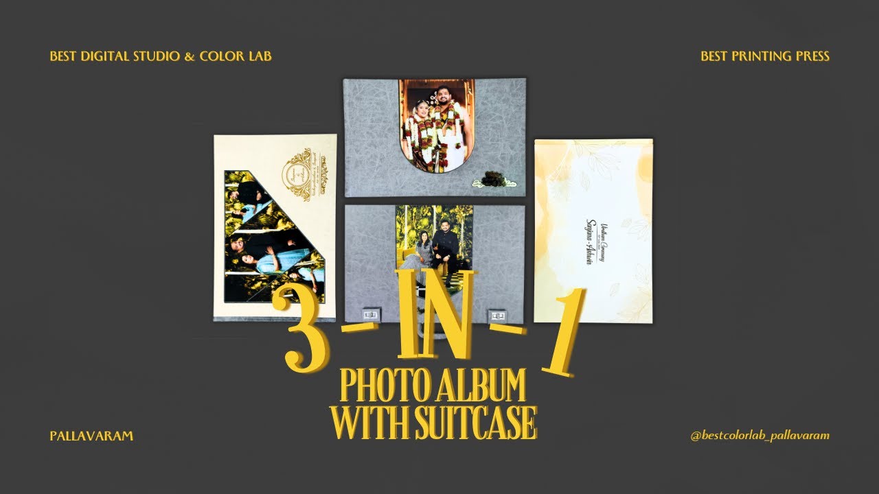 3-in-1 Album || 3 Albums with Suitcase || 4K || BEST STUDIO ...