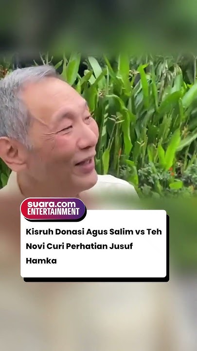 Kisruh Donasi Agus Salim vs Teh Novi Curi Perhatian Jusuf Hamka - YouTube