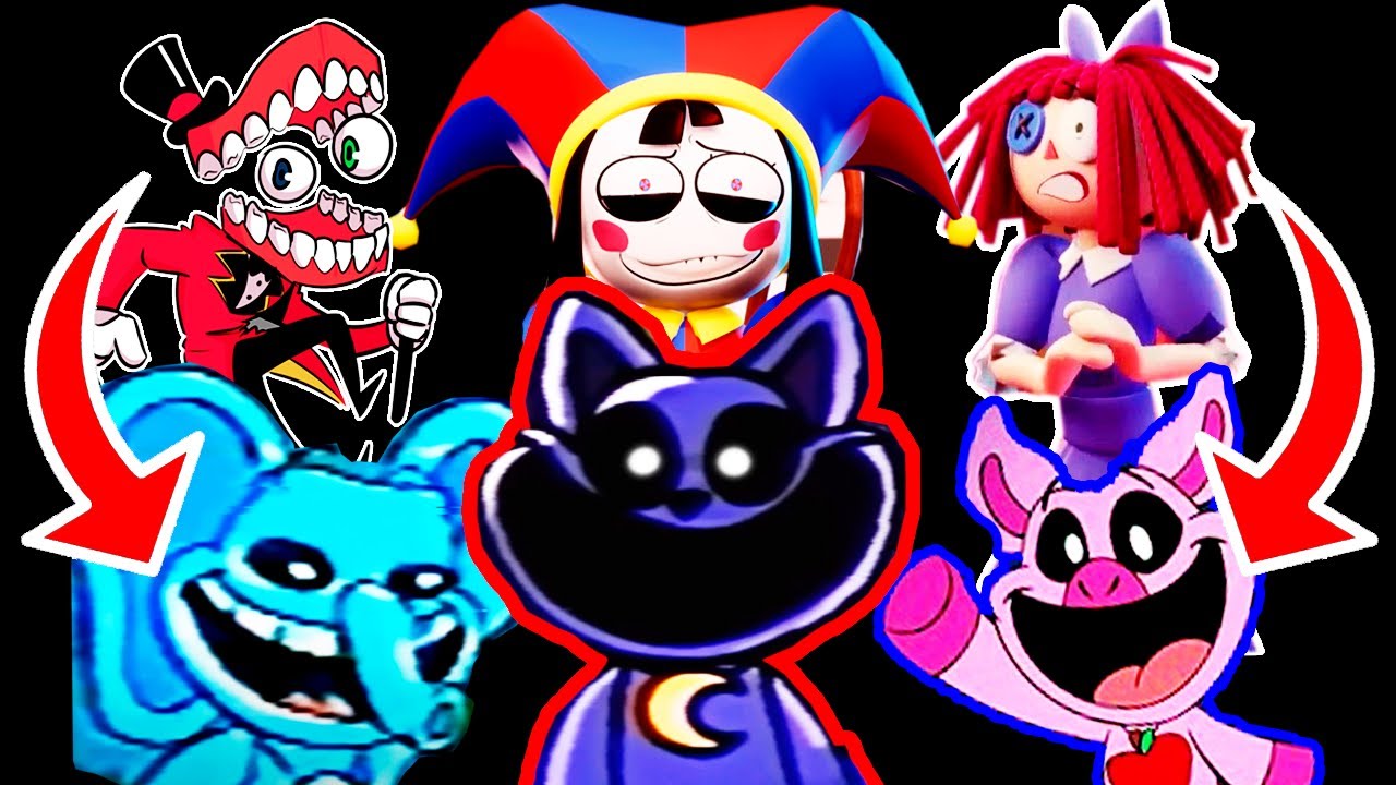 Smiling Critters CATNAP, but The Amazing Digital Circus! - YouTube