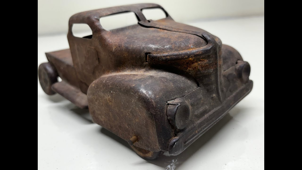 MARX SEMI TRACTOR TRUCK CIRCA 1940s RESTORATION - YouTube