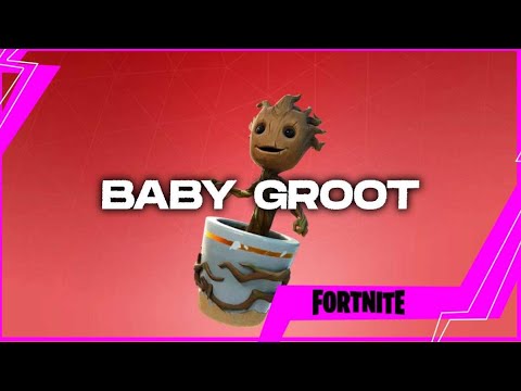 How to find/get mini Groot in Fortnite chapter 2 season 4 - YouTube