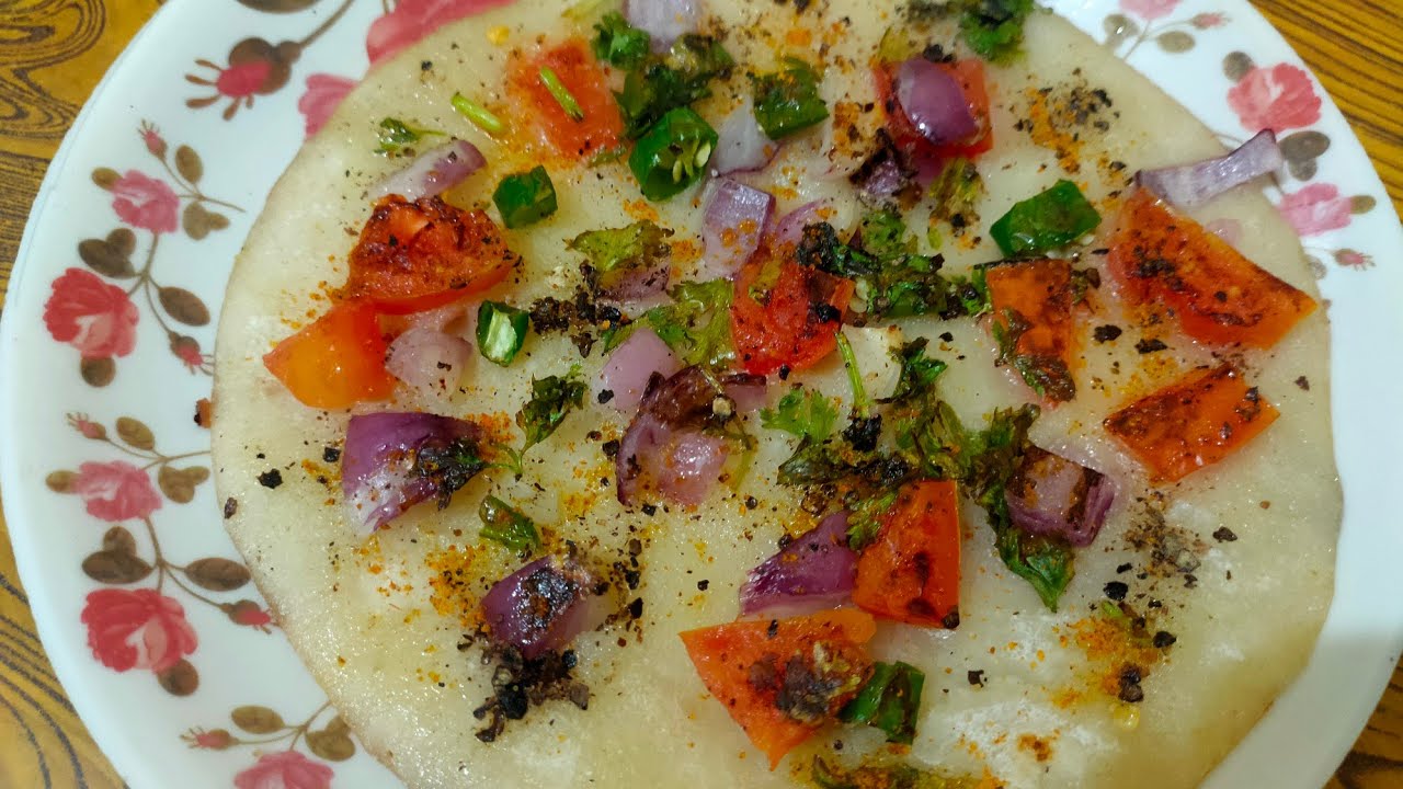 Suji Uttapam Recipe | Rava Suji Recipe | Instant Suji Uttapam Recipe ...