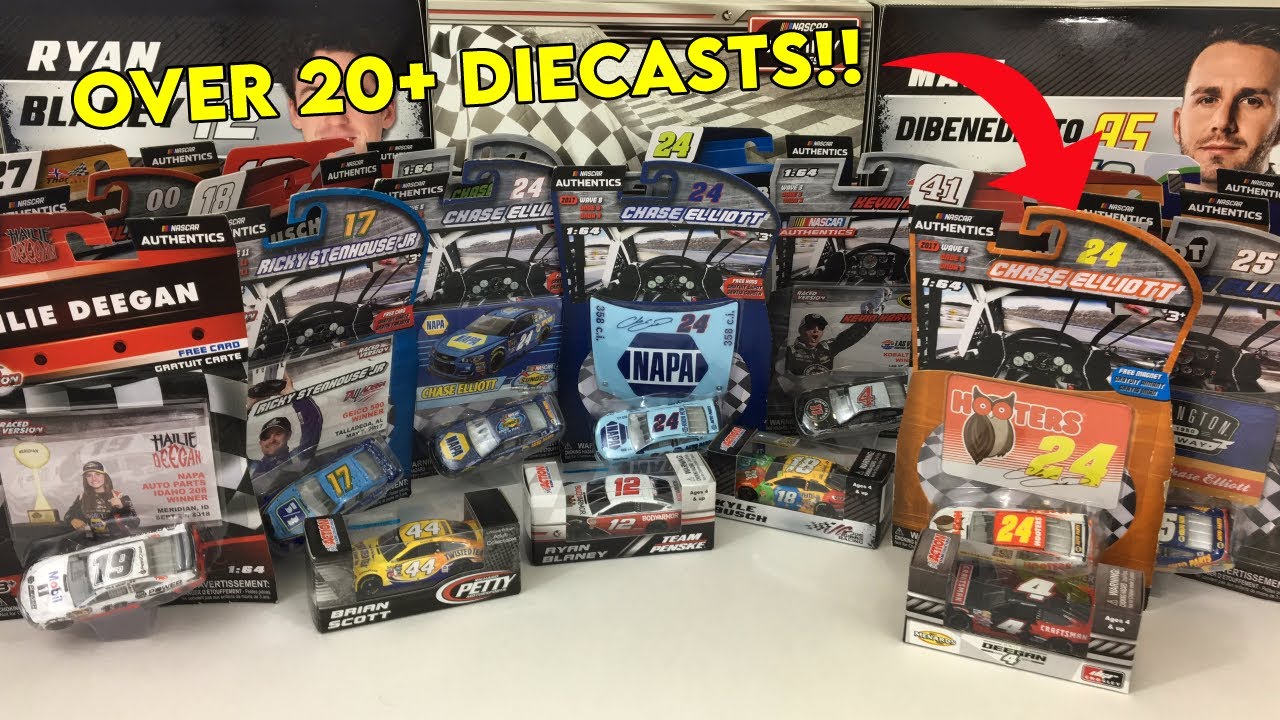 OVER 20+ 1/64 DIECASTS! ANOTHER HUGE NASCAR DIECAST HAUL AND UNBOXING ...