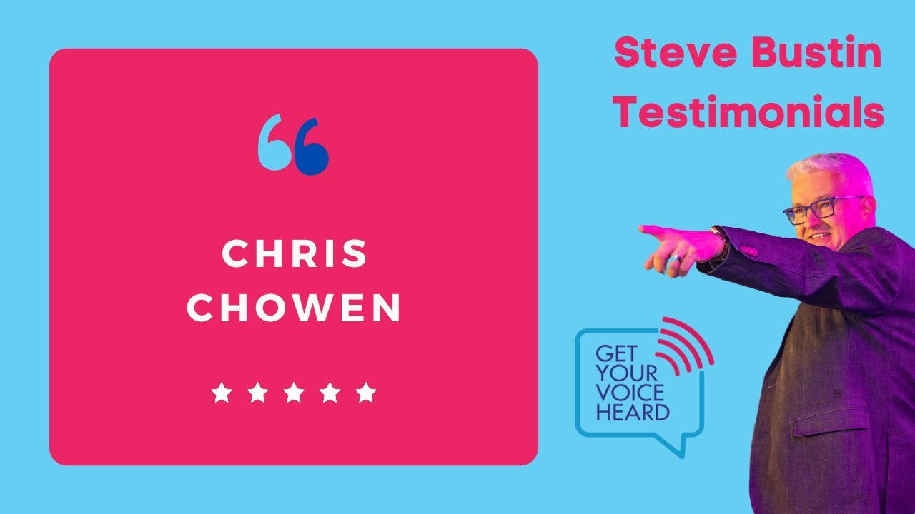 Steve Bustin Testimonial from Chris Chowen - YouTube