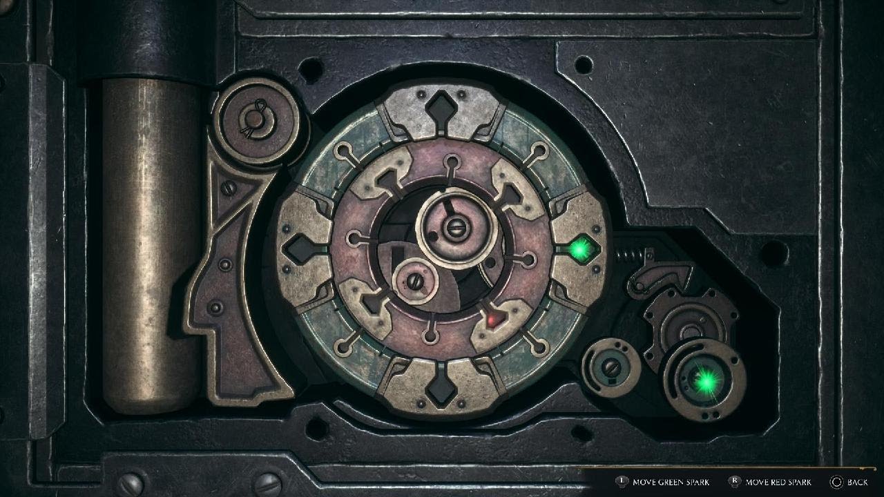 How to open the large door near headmaster blacks room - YouTube