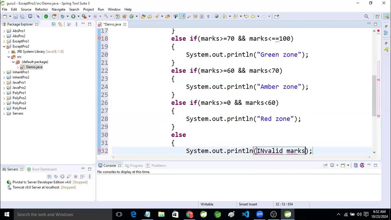 Core Java : Exception handling amd Multithreading session part 1 - YouTube