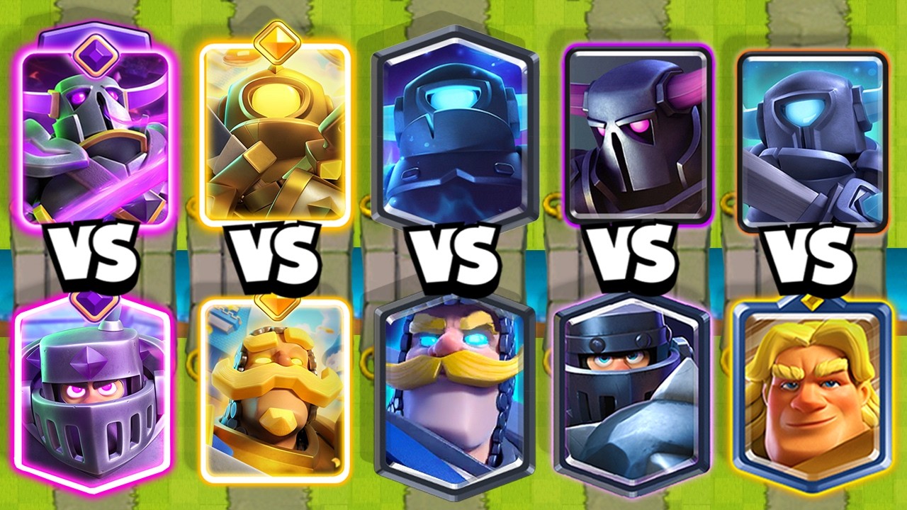 PEKKAS vs CABALLEROS | CUAL ES MEJOR? | Clash Royale - YouTube