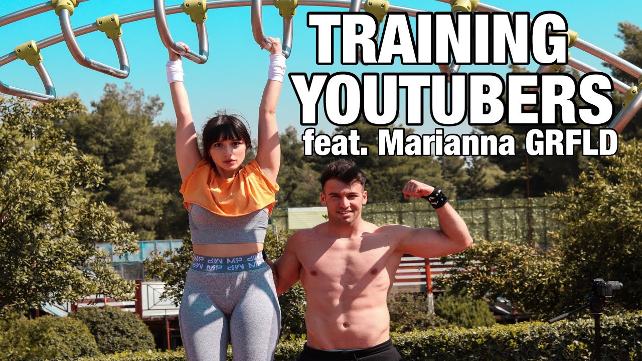 Η MARIANNA GRFLD ΔΟΚΙΜΑΖΕΙ ΚΑΛΛΙΣΘΕΝΙΚΗ ΓΥΜΝΑΣΤΙΚΗ / ATHENS VLOG ...