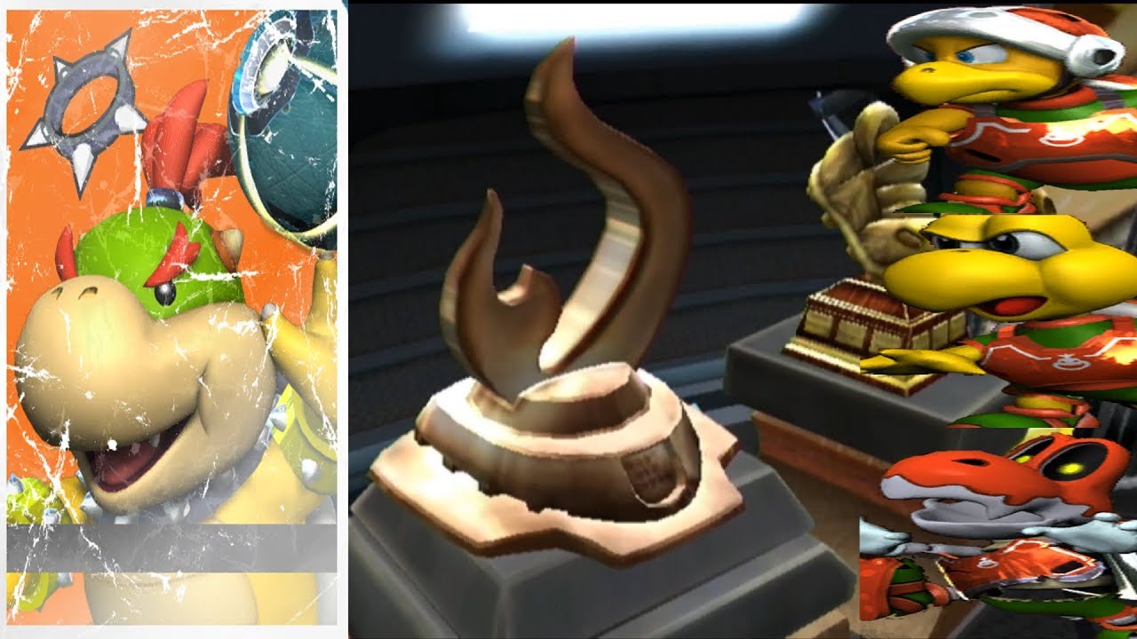 Mario Strikers Charged - Bowser Jr - Fire Cup - YouTube