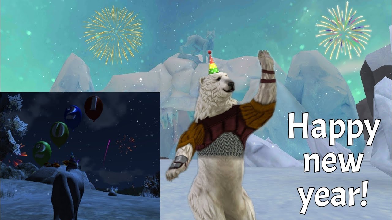 Happy New Year! WildCraft and the Wolf - YouTube