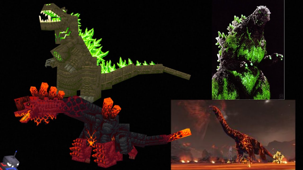 Minecraft Mobs as cursed images:Alex's Caves Eruption Update - YouTube
