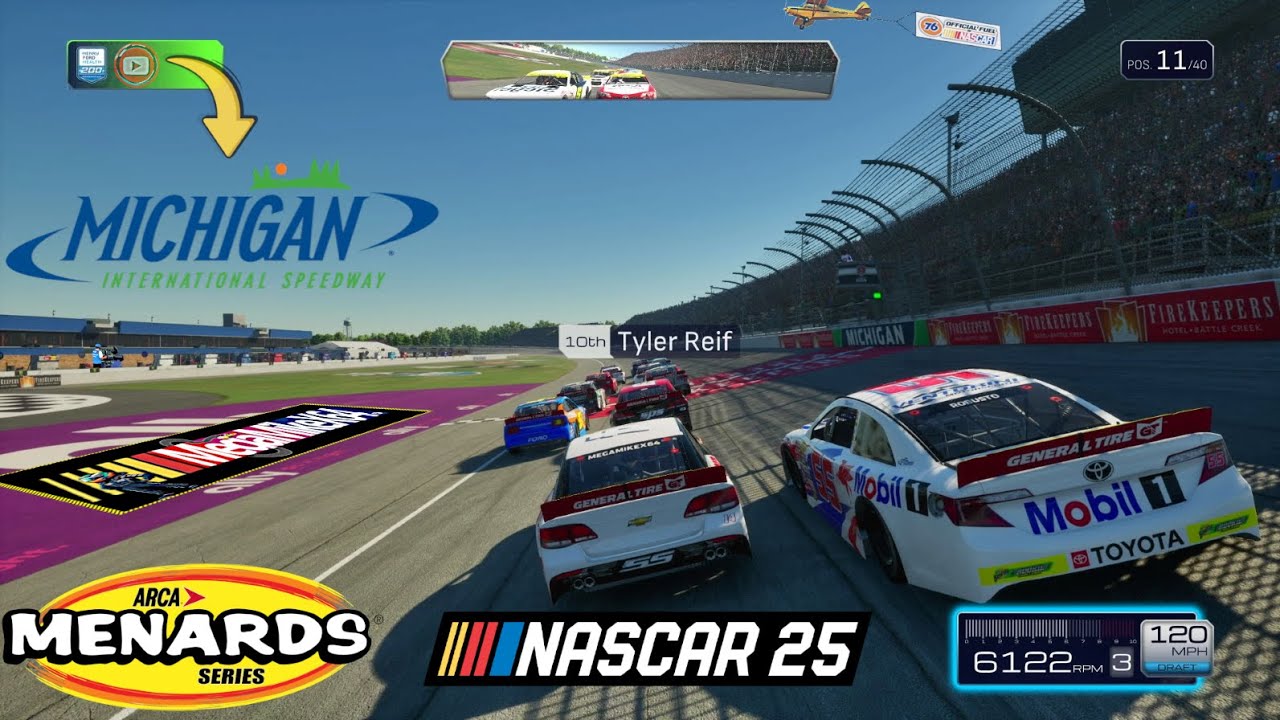 NASCAR 25: ARCA Menards Series Racing at Michigan International ...